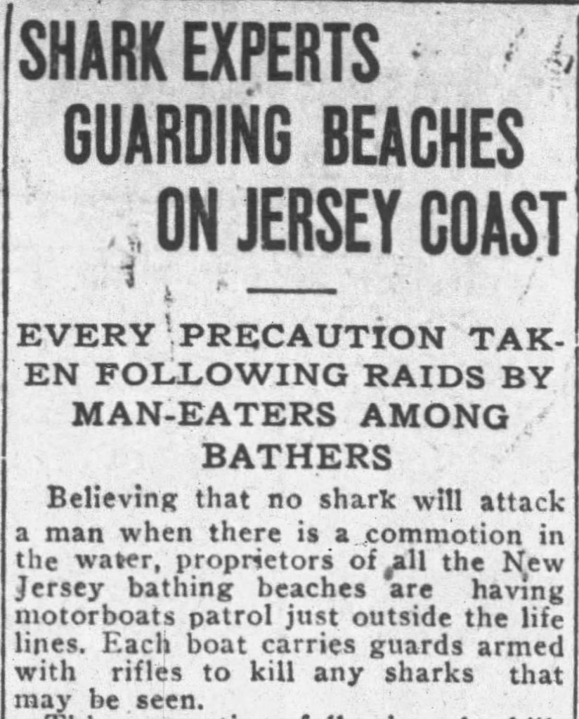 The Real-Life 1916 Shark Attacks That Inspired Jaws