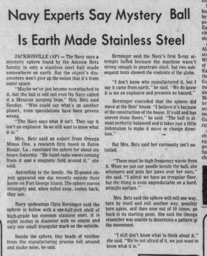 An Author's Fight to Save Betz Mystery Sphere History