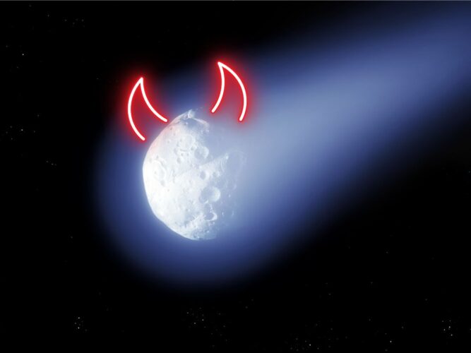 The Devil Comet Cometh: What does it mean for Earth?